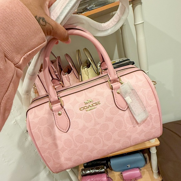 Coach | Bags | Nwt Coach Rowan Satchel Bag In Signature Canvas ...